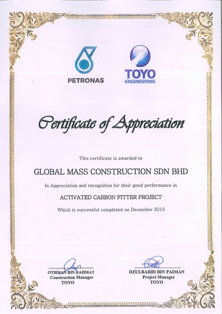 Recognition & Awards | Global Mass Construction